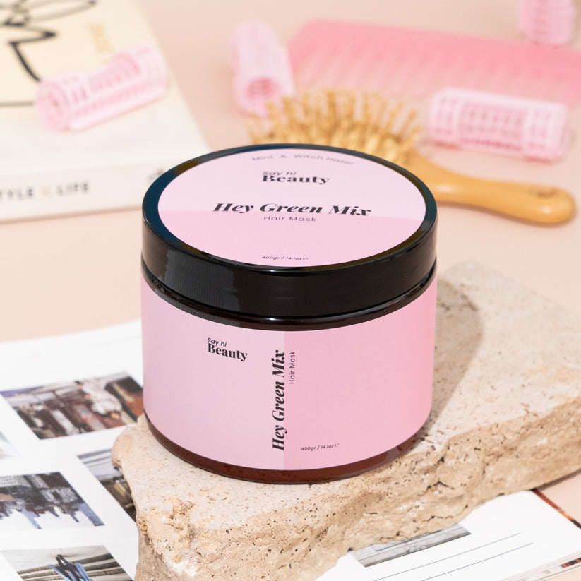 HEY GREEN MIX | HAIR MASK – Say Hi Beauty
